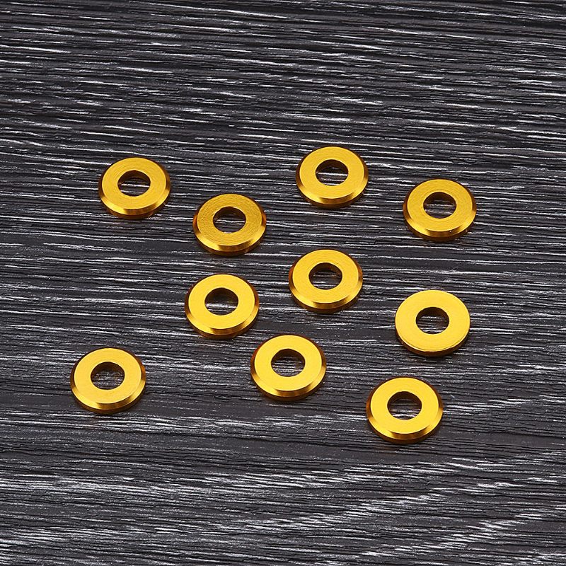 M5aw1 10 Kom. M5 Aluminijska Legura Ravni Branik Vijak Podloška ...